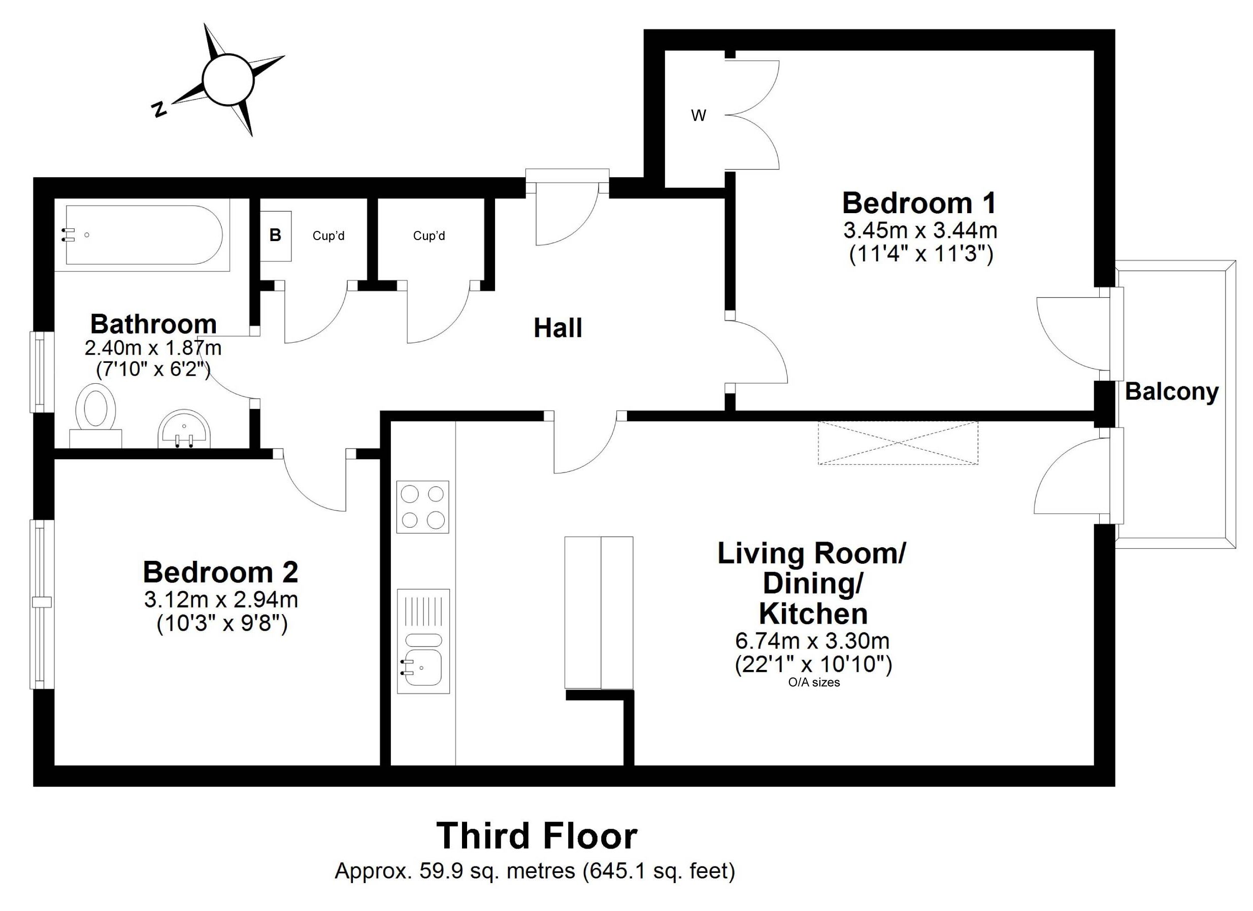 90/7 Chesser Crescent, Edinburgh, EH14 1SE - Solicitors & Estate Agents